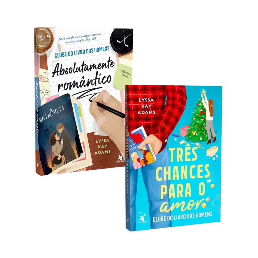 Clube Do Livro Dos Homens - Volumes 4, 5 - Lyssa Kay Adams - Livros Físicos | Shopee Brasil