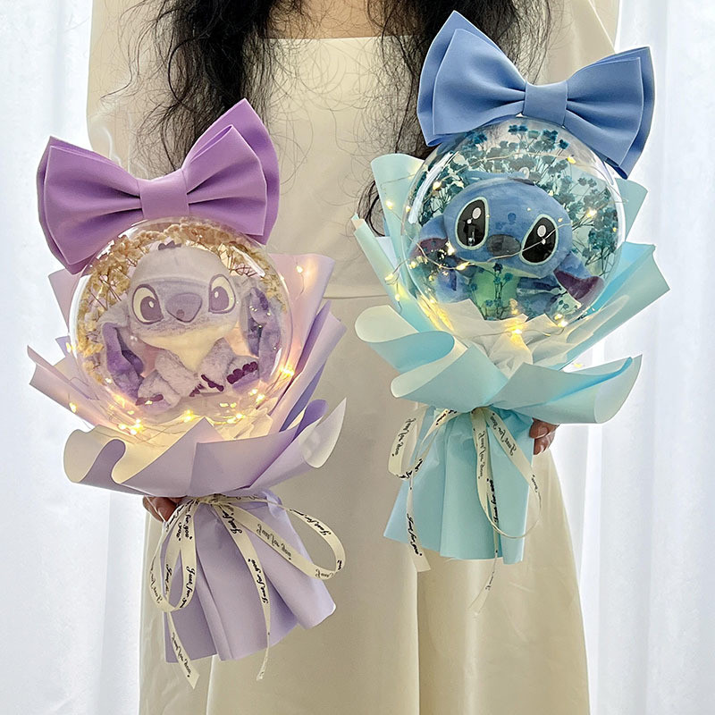 Stitch presente de aniversário feminino criativo casal ponto boneca ...