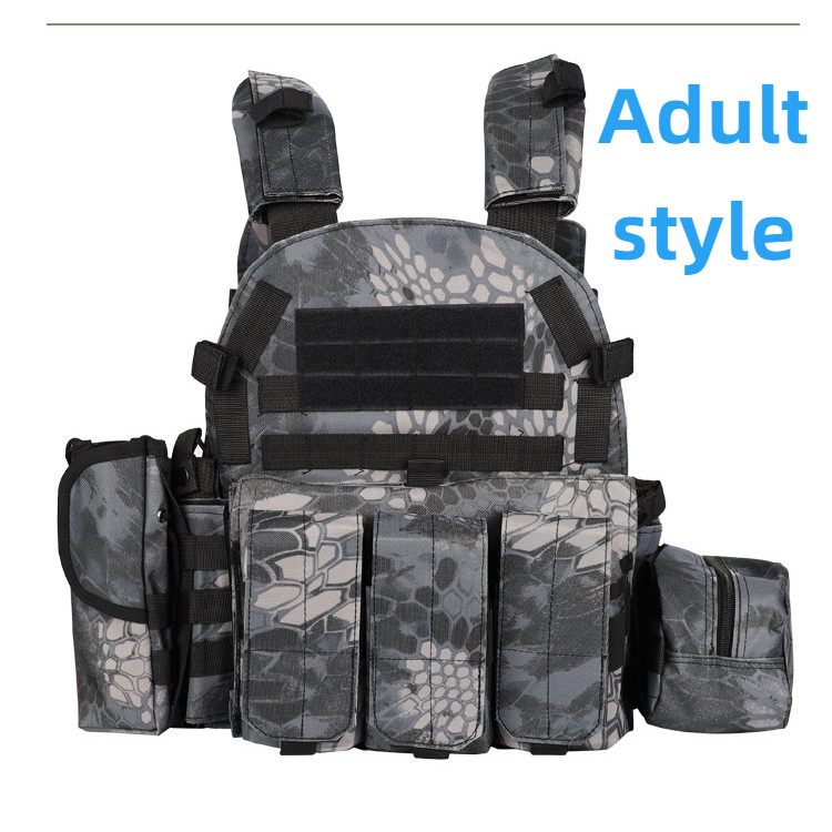 Colete Tático Mais Recente Para Adultos À Prova De Balas 6094 Multifuncional Camuflado Leve CS ...