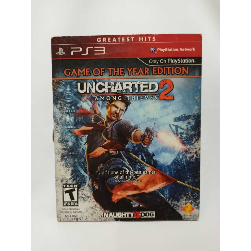 Uncharted 2 PS3 Mídia Física | Shopee Brasil