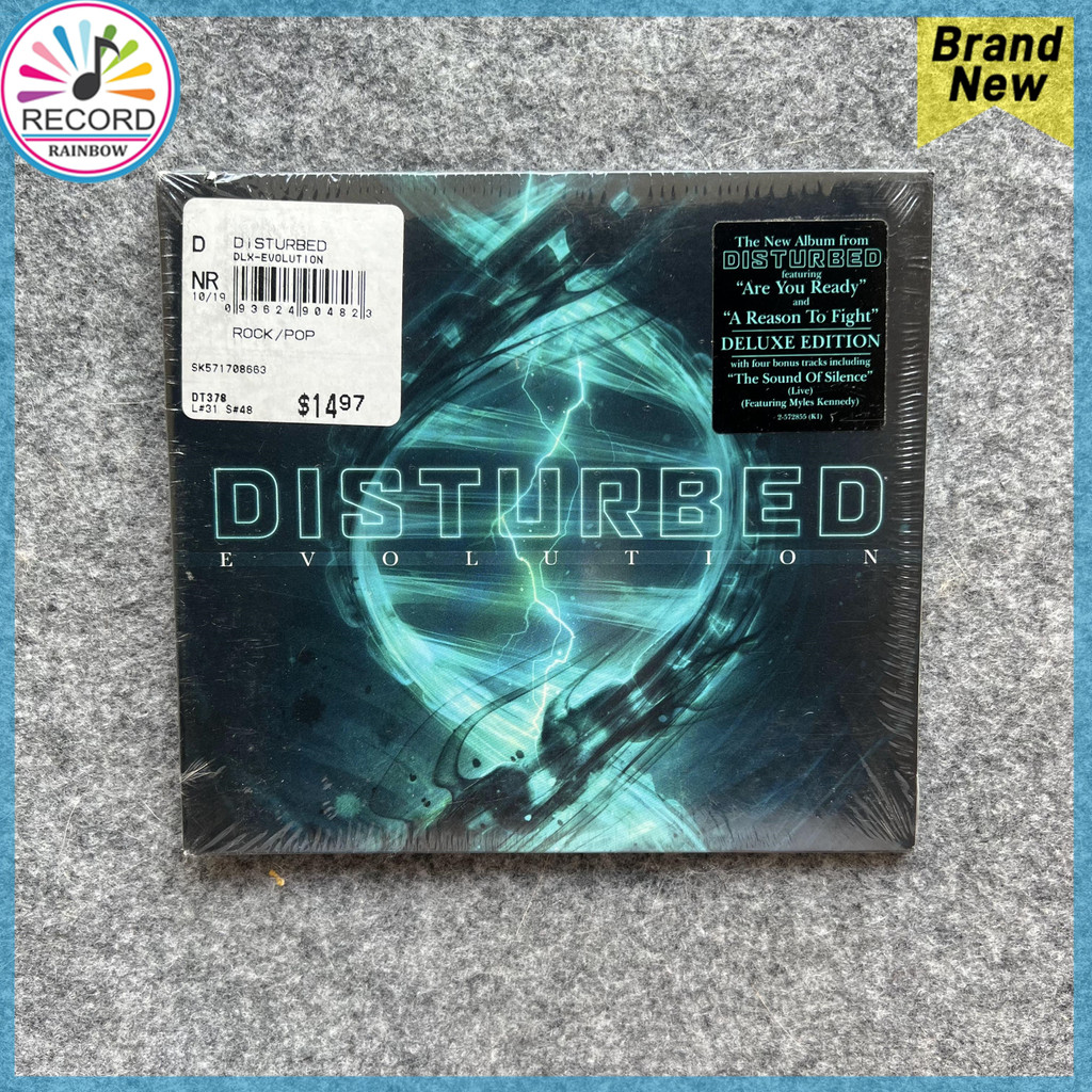 Disturbed Evolution Original CD Album [Lacrado] Brand New Z1147 | Shopee Brasil