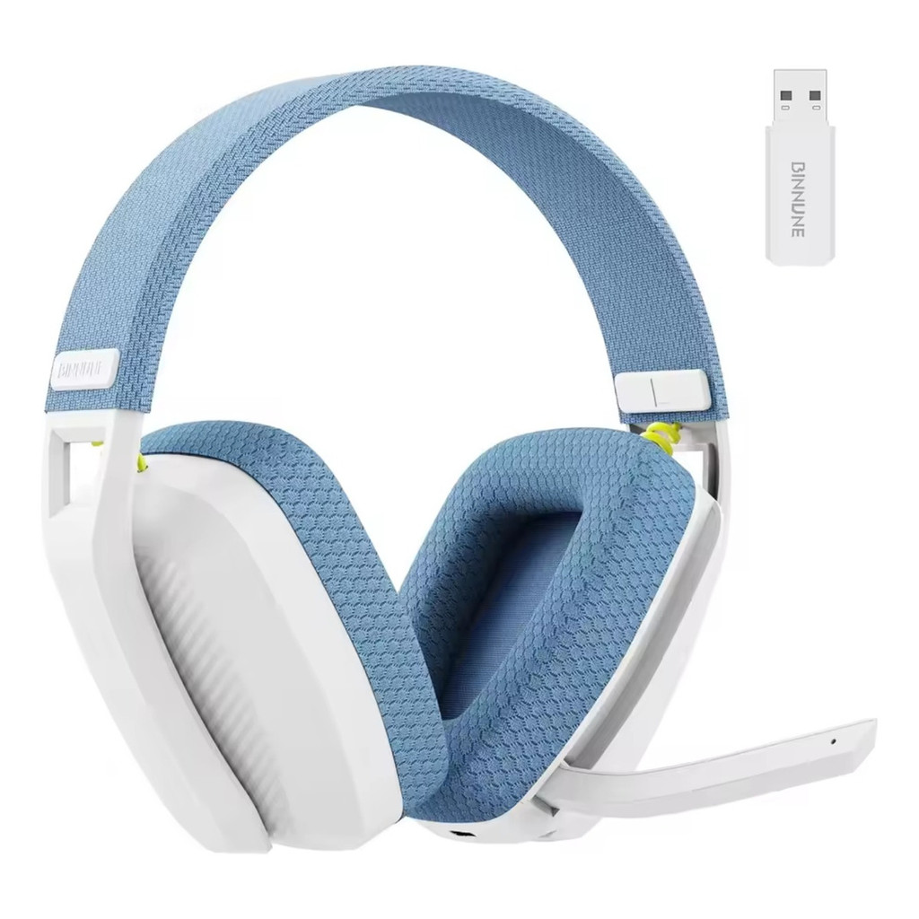 Headset Gamer Binnune Bw06 Sem Fio Wireless 2.4ghz USB Bluetooth Ps5 ...