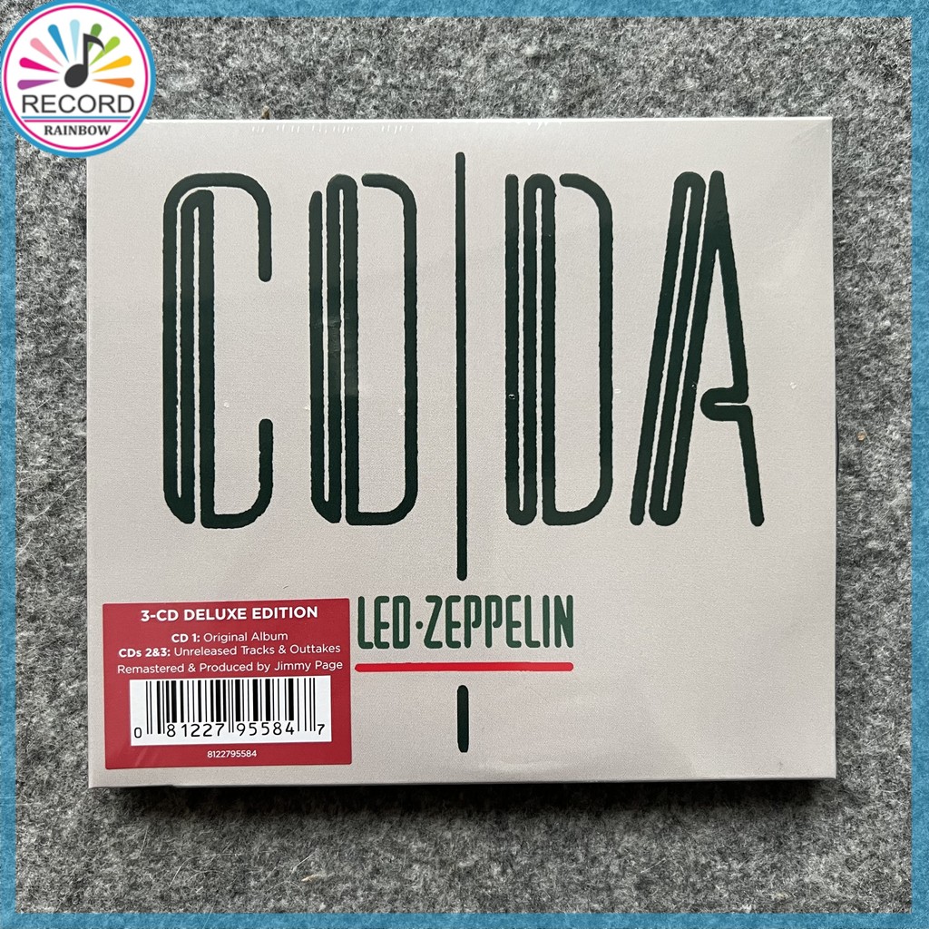 Led Zeppelin Coda Original CD Album [Lacrado] Brand New | Shopee Brasil