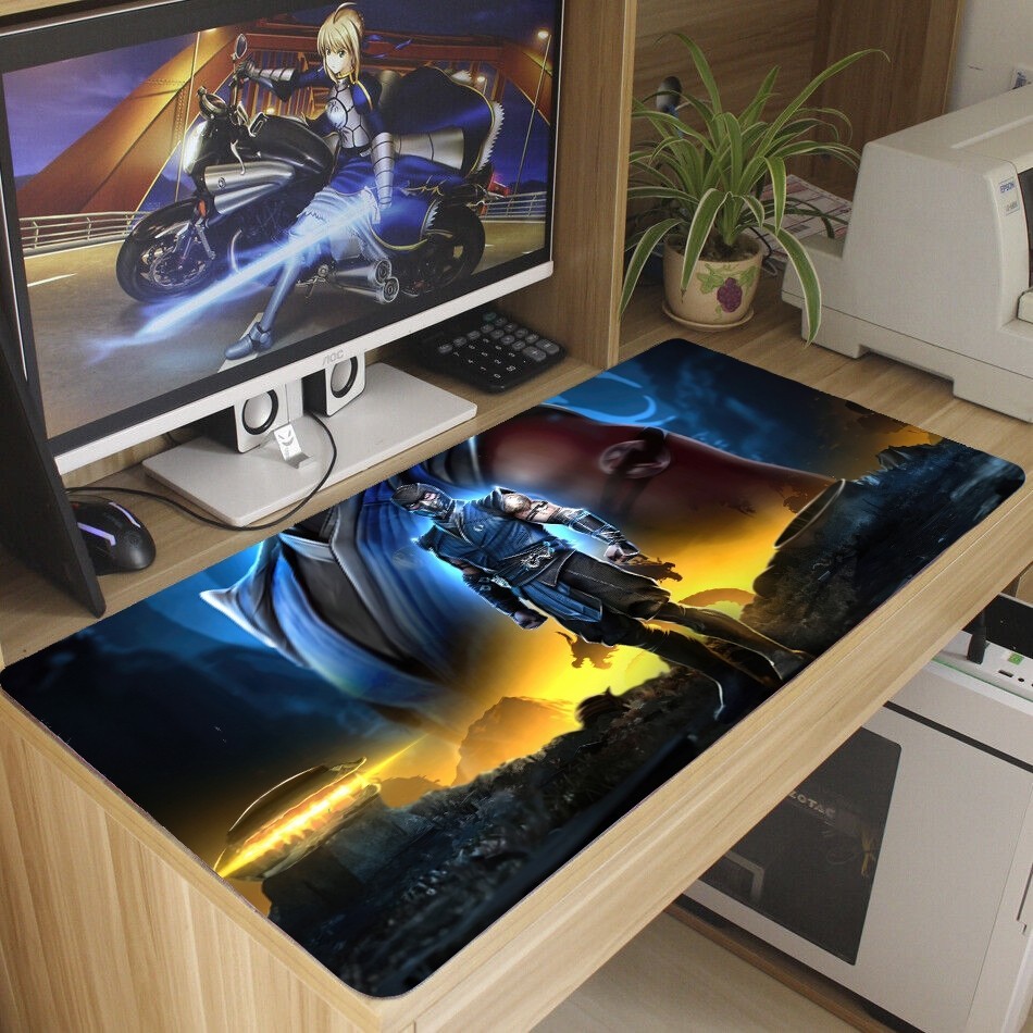 Mouse pad MORTAL MK SUB ZERO Antiderrapante diversas estampas 70x35 ...