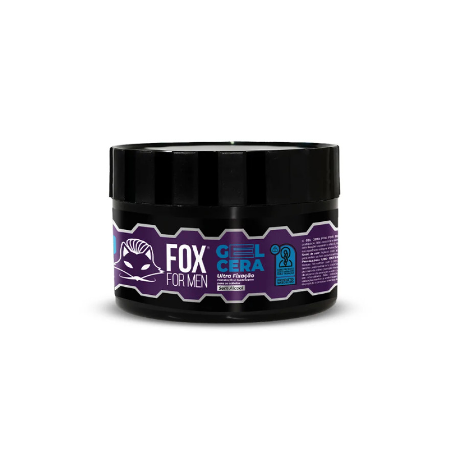 Gel Cera Ultra Fixação Fox for Men 300g | Shopee Brasil