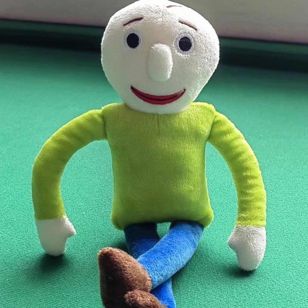 [55% Taxa de Repetição] Boneca Humanoída Baldi Básica de Pelúcia Versão ...