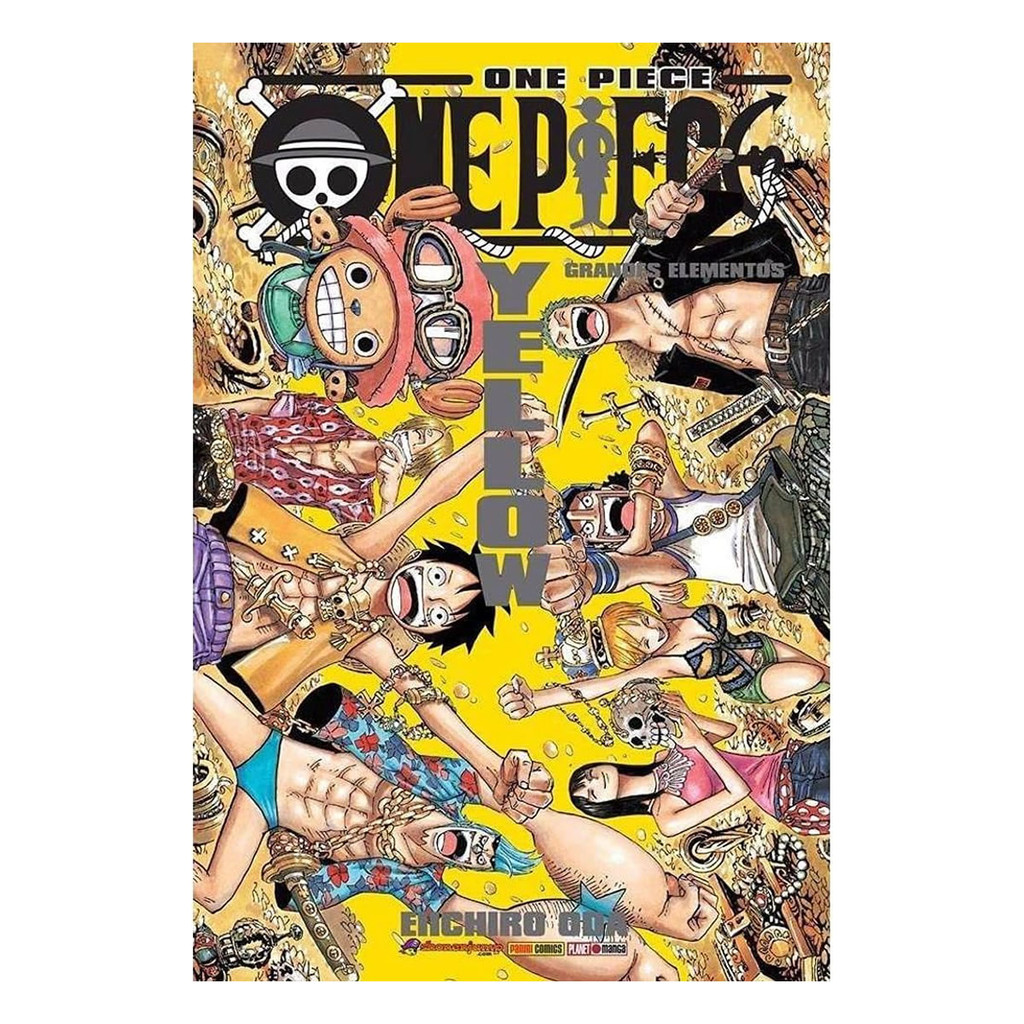 MANGA PANINI: ONE PIECE YELLOW GRANDES ELEMENTOS VOL. Único | Shopee Brasil