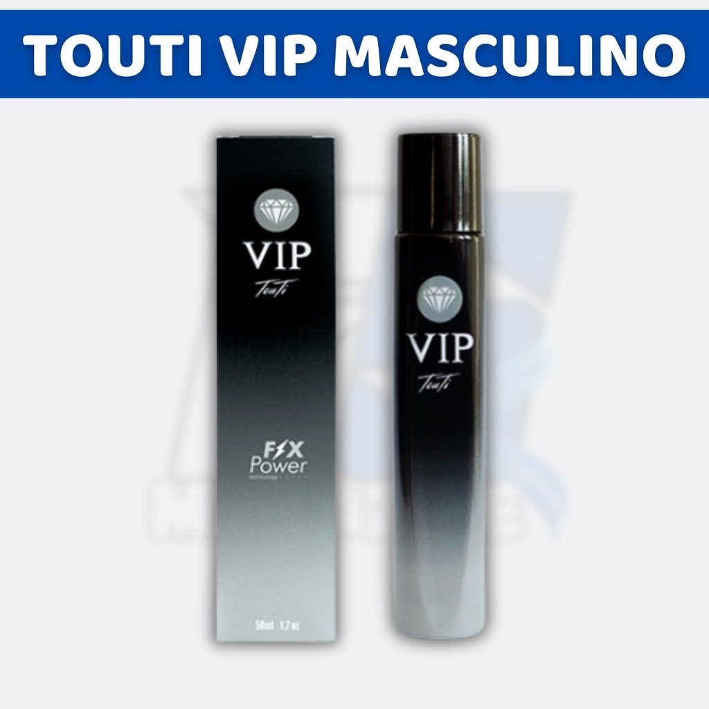 Perfume Touti VIP Masculino - 50ml | Shopee Brasil