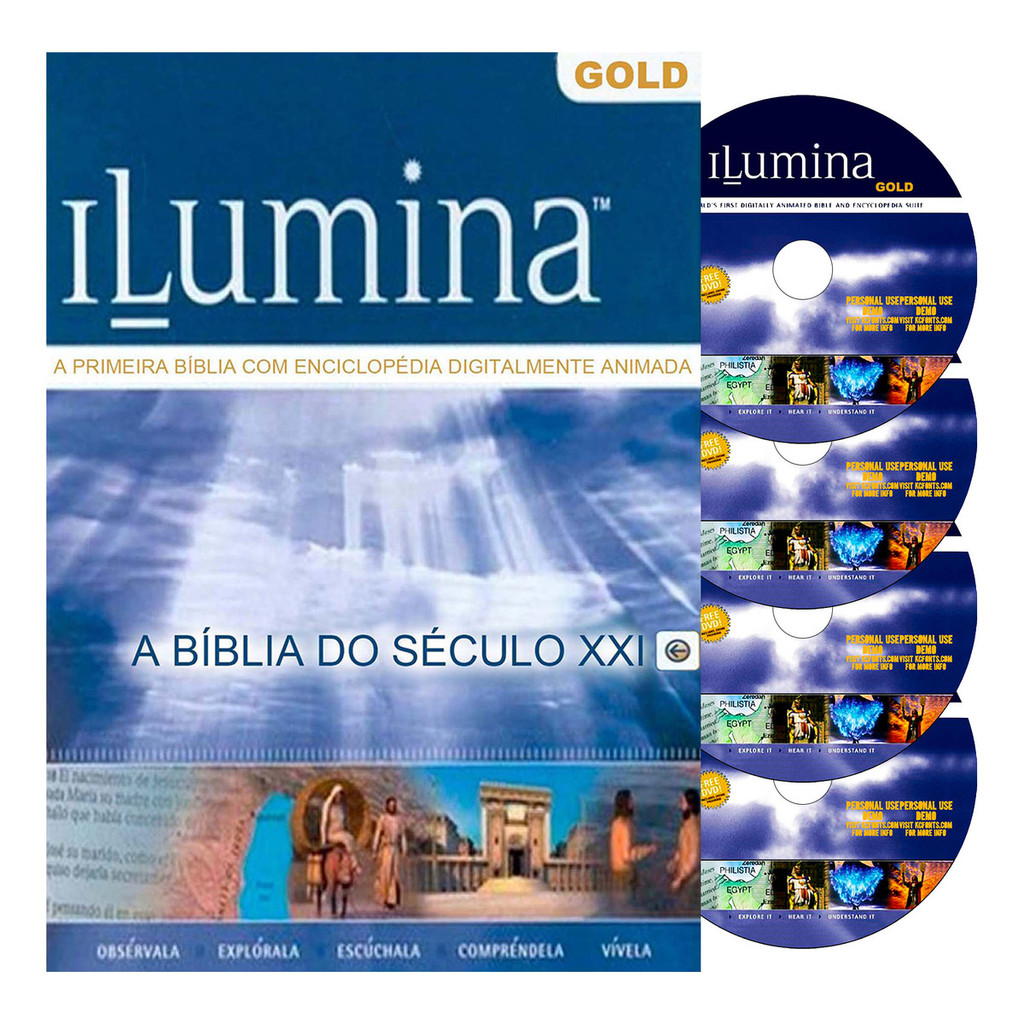 Bíblia Ilumina Gold - A Bíblia Do Século Xx1 | Shopee Brasil