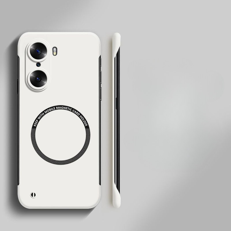 Para Huawei Honor 60 Sem Moldura Fosco Fino Duro Caso De PC Honra 60 Pro Magnético Carregamento ...