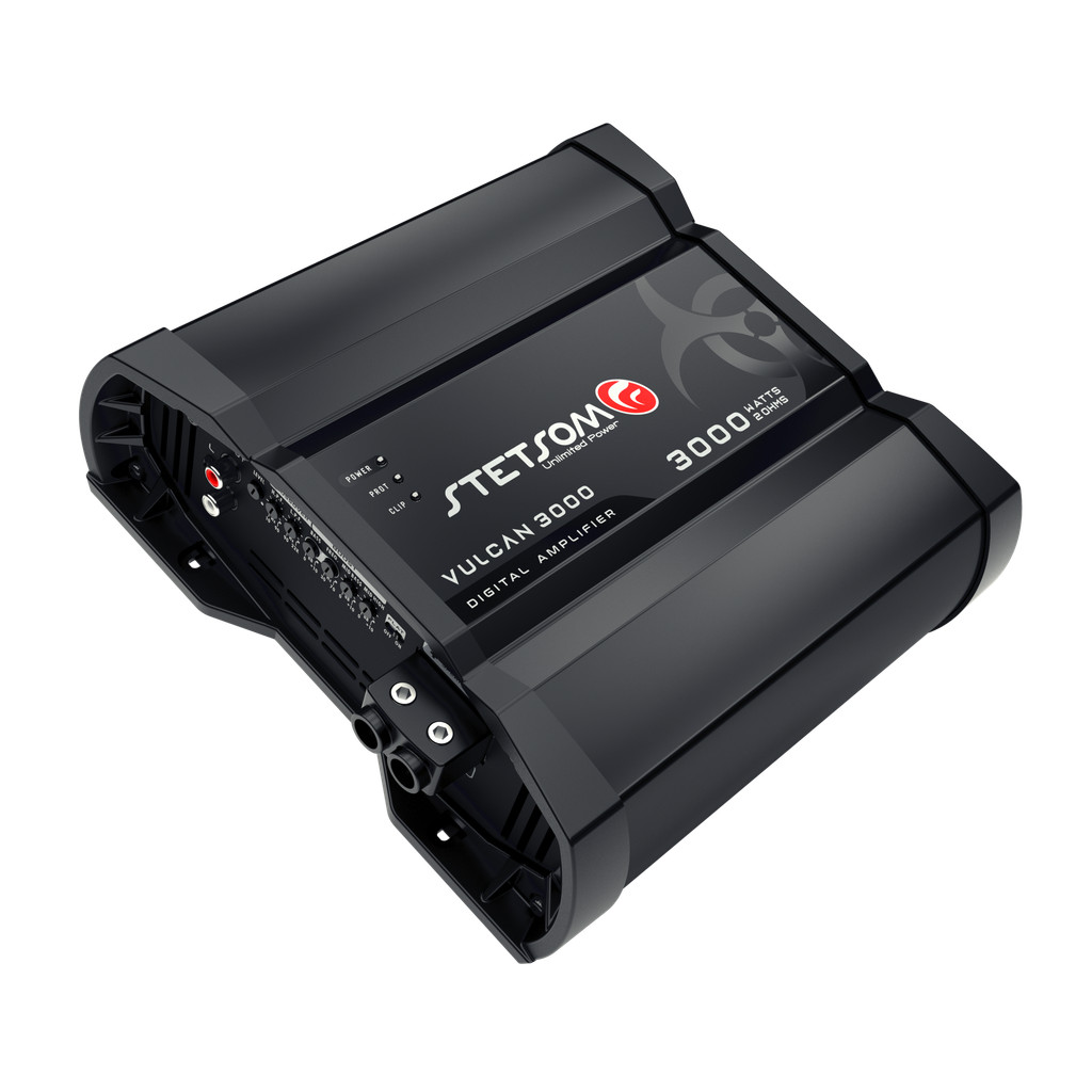 Módulo amplificador stetsom vulcan 3000 wrms 1 canal 2 ohms | Shopee Brasil