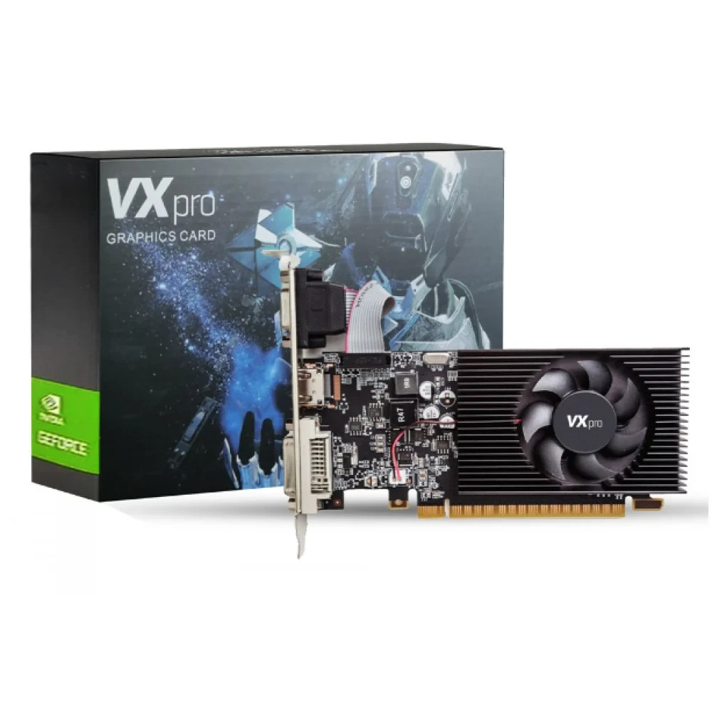 Placa De Vídeo VX PRO NVIDIA GeForce G210LP 1GB DDR3 64Bit G210LP-1GD3 | Shopee Brasil
