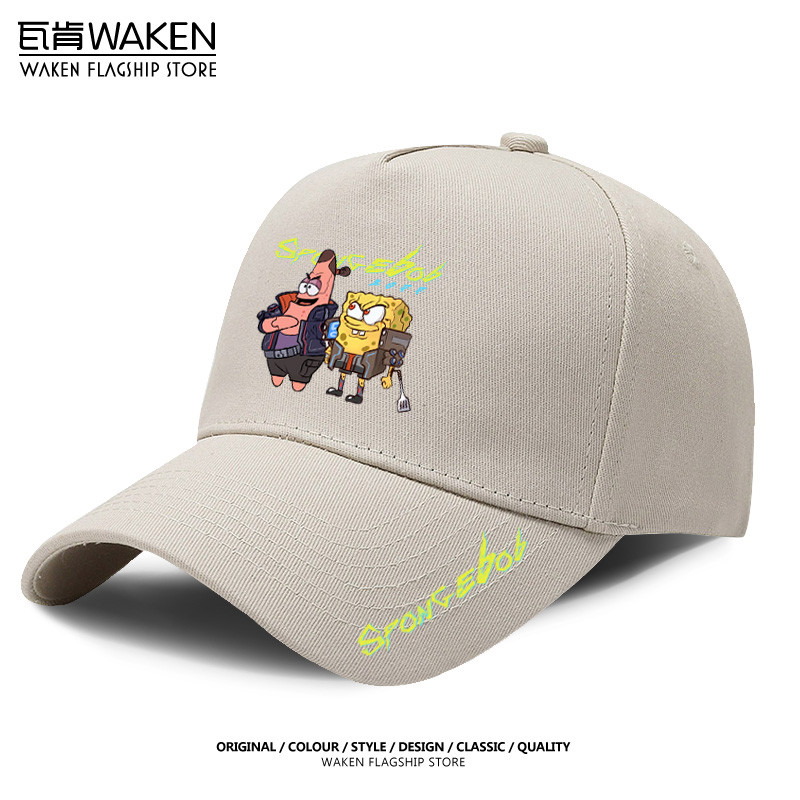 Estoque Pronto Bob Esponja Patrick Star Cyberpunk 2077 Linkage V Boné ...