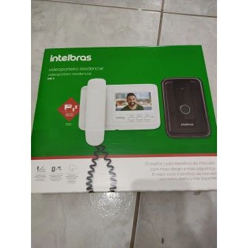 Video Porteiro Residencial Com Monofone Ivr 4 - Intelbras | Shopee Brasil