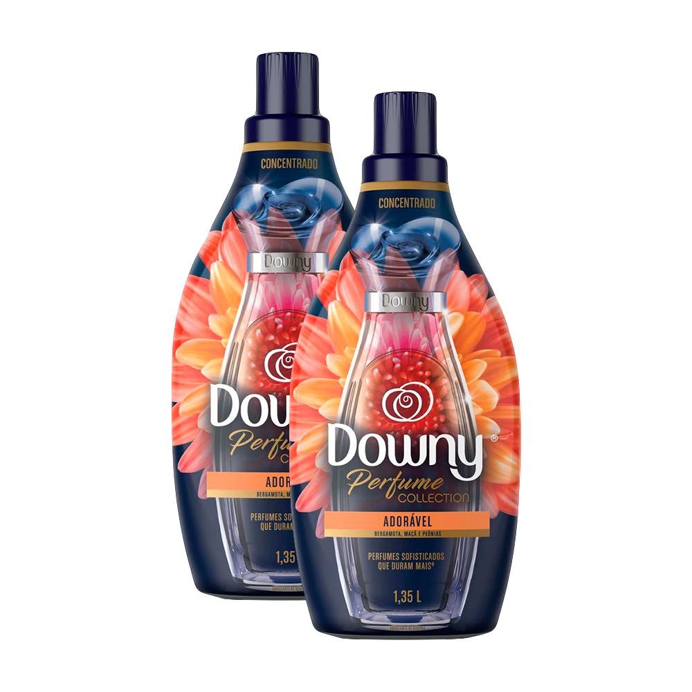 Kit 2 Amaciante Downy Concentrado Perfume Colletion Adorável 1,35l | Shopee Brasil