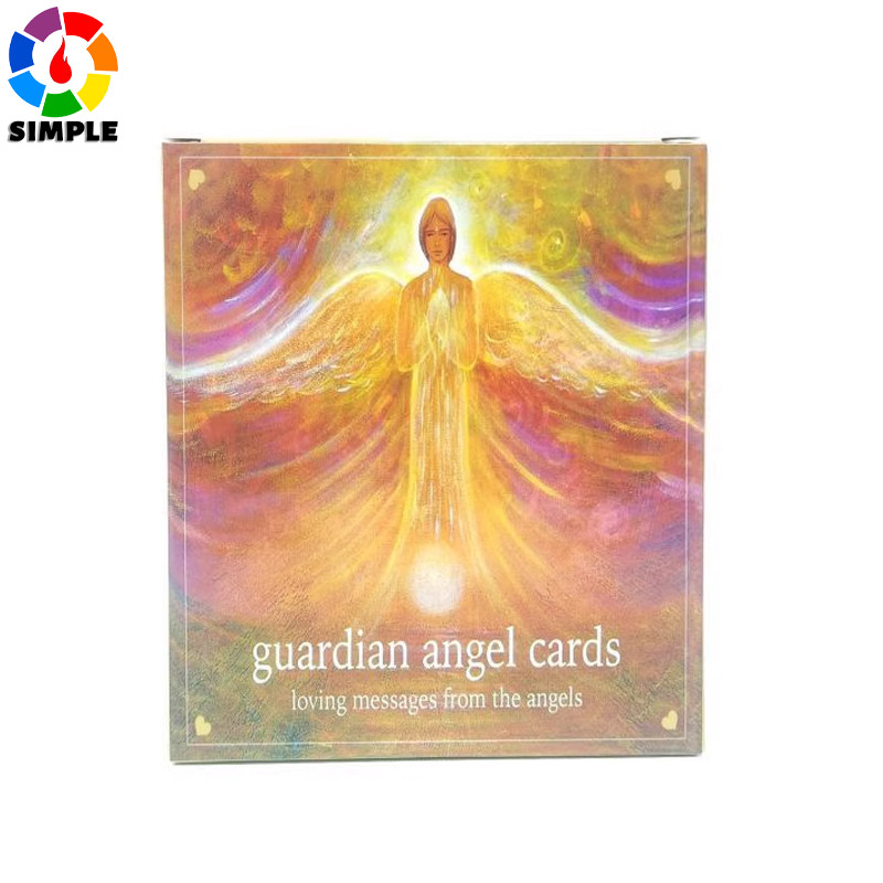 Guardian Angel Cards A 46 Oracle deck Heart shaped cards | Shopee Brasil