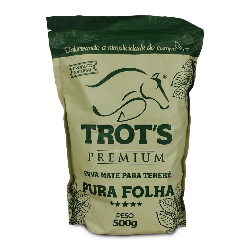 Erva Terere Trots Mate Premium Country Pura Folha 500g | Shopee Brasil