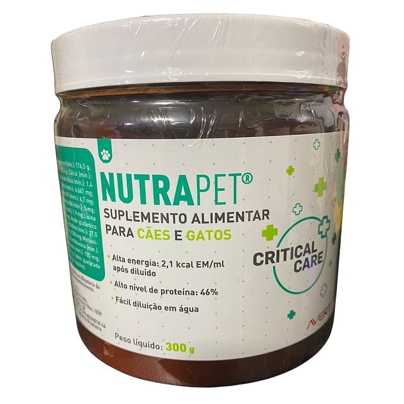 Nutra Pet Critical Care 300g | Shopee Brasil