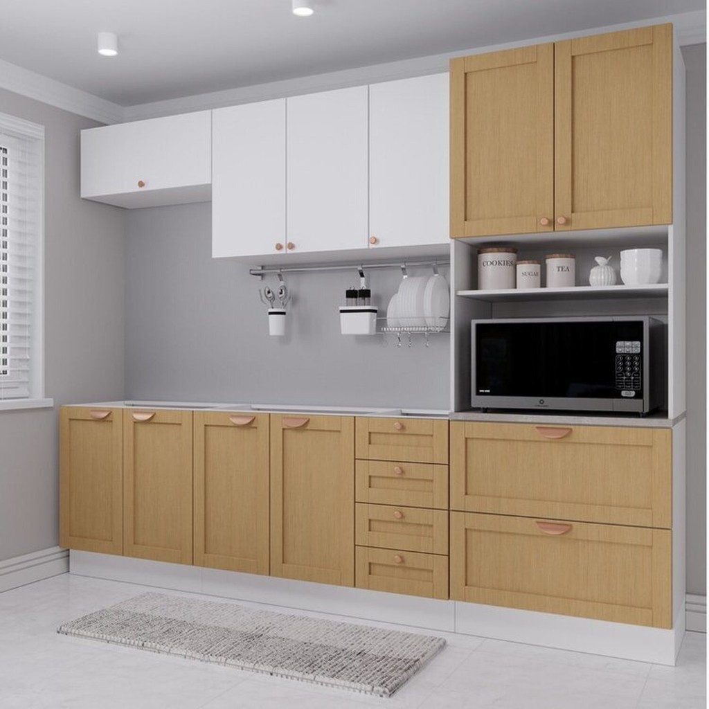 Cozinha Modulada 5 Peças 1 Torre 2 Aéreos 2 Balcões Arizona Arizona ...