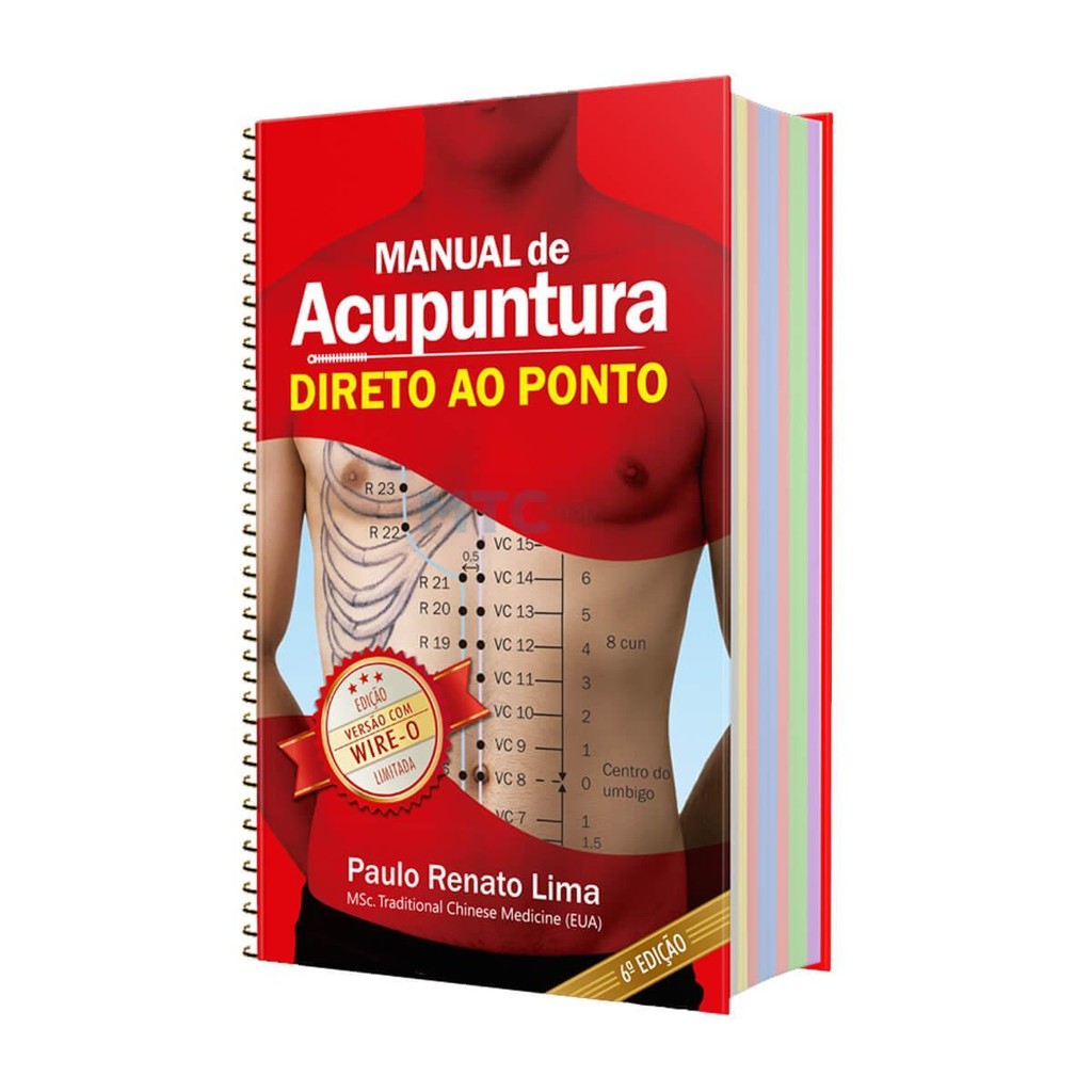 Manual De Acupuntura Direto Ao Ponto Espiral Shopee Brasil