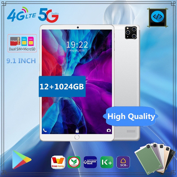 2024 Novo estilo de alta qualidade 12GB + 1024GB WiFi Android 12.0 ...