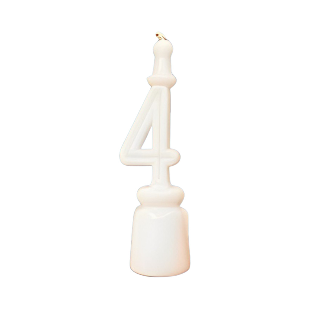VELA ANIVERSARIO BRANCA (NR4) BIANCO C/ 10 UN | Shopee Brasil