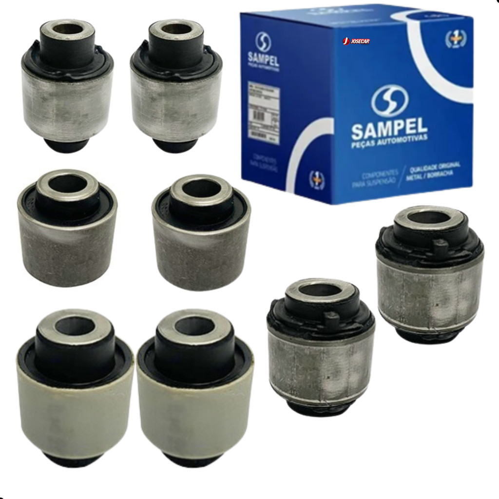 8 Buchas Suspensão Traseira VW CC Fusca Jetta Tiguan Sampel | Shopee Brasil
