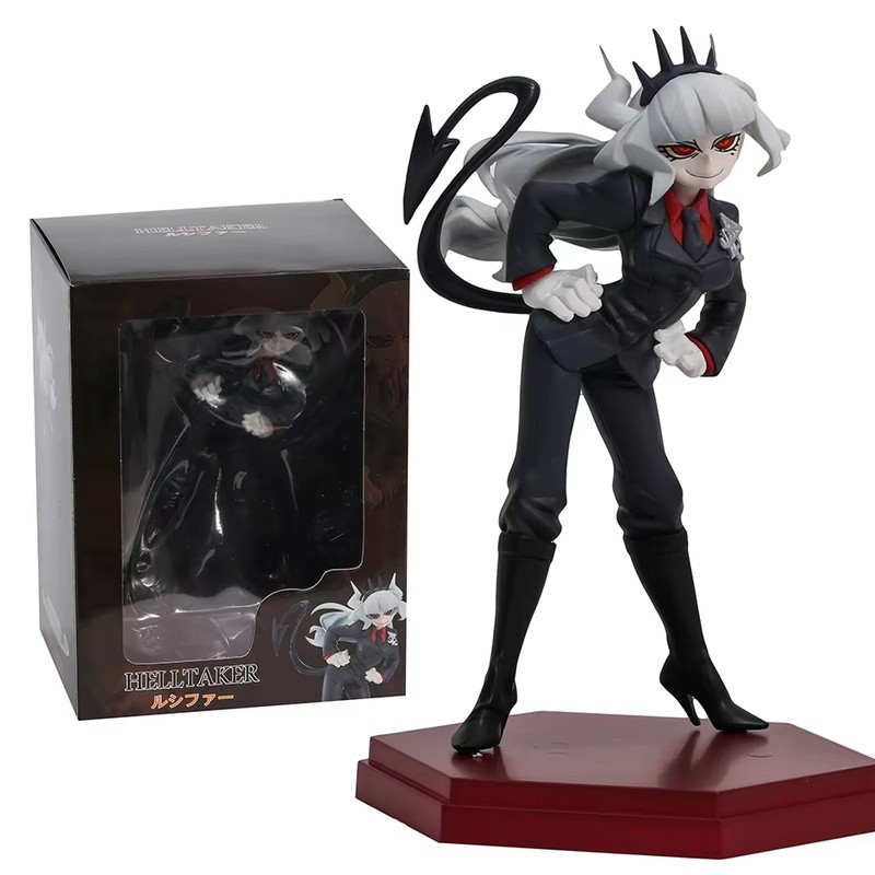 18 cm POP UP PARADE Hell Catcher Lúcifer Móvel Anime Boneca PVC Modelo ...