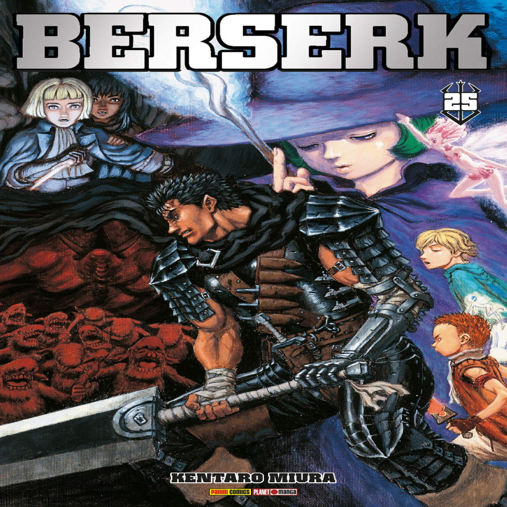 berserk vol 25 autor Kentaro Miura | Shopee Brasil