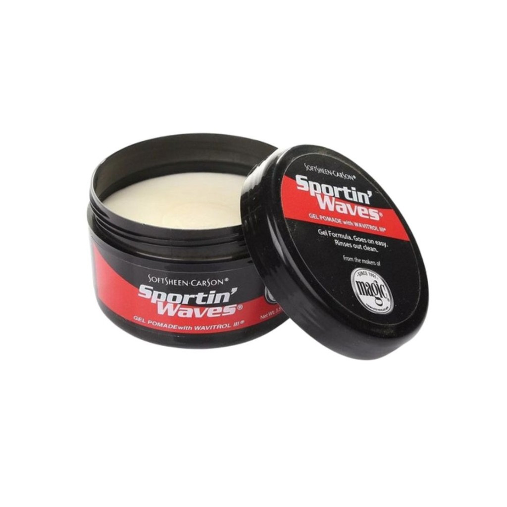 Pomada Sportin Waves Pomada Em Gel Para 360 Ondas. | Shopee Brasil