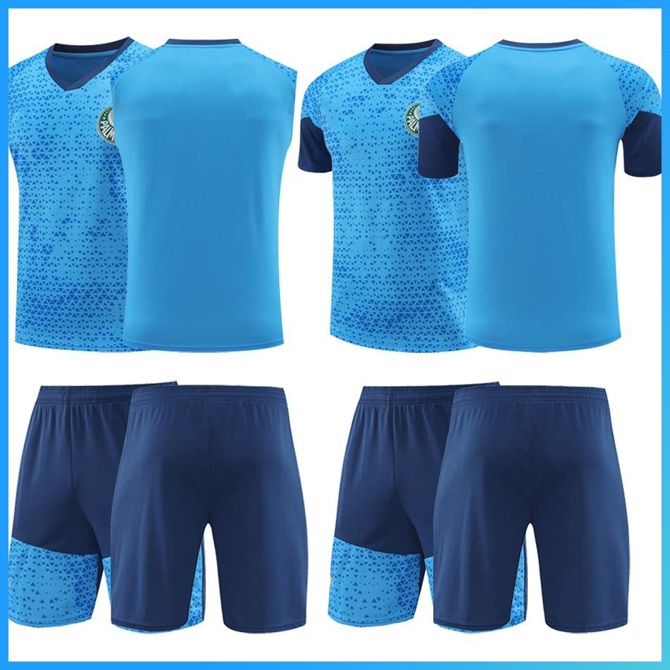 Camisa azul personalizada do treinamento do time com bolso Shorts WWDX ...