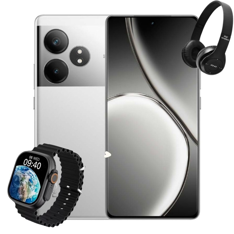 Smartphone Realme GT6 5G RMX3851 Dual SIM Tela 6.78 256/512 GB e 12/16 ...