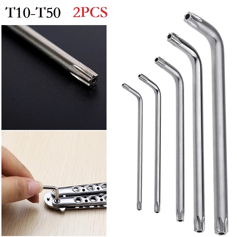 YAFEXHM T30 T20 T25 Para T10 T15 Double-End 2 Vias mini Torx Chave De ...