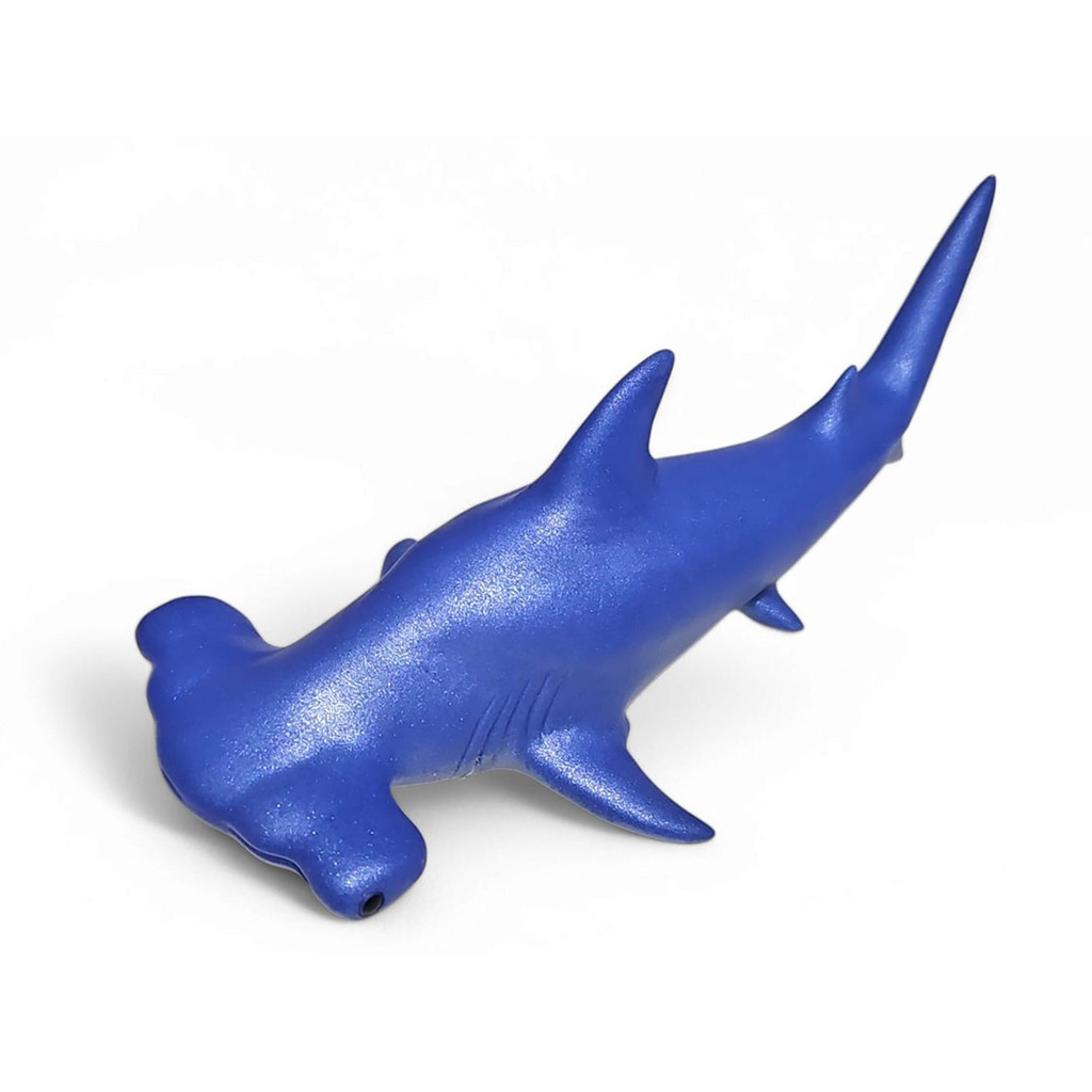 Boneco Vinil Animal Brinquedo Super Realista Tubarão Martelo | Shopee ...
