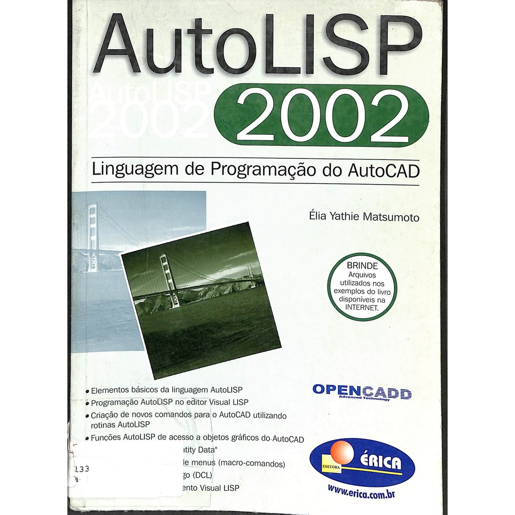 LIVRO AUTO LISP 2002: LINGUAGEM DE PROGRAMAÇÃO AUTOCAD de ÉLIA YATHIE ...