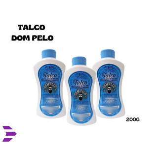 KIT 3 TALCO MENTOLADO DOM PELO 200G USO PROFISSIONAL - | Shopee Brasil