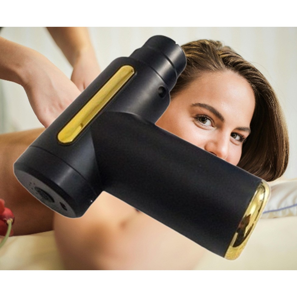 Pistola Massageadora Elétrica e Profissional Portátil p/ Massagem Muscular | Shopee Brasil