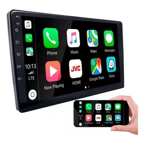 Multimidia 9 Pol 2gb 32gb Android Auto Carplay Sem Fio Preto | Shopee Brasil