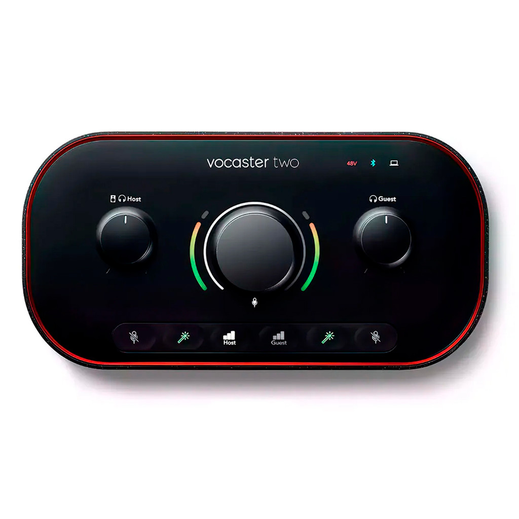 Interface de Áudio Focusrite Vocaster Two Com Bluetooth | Shopee Brasil