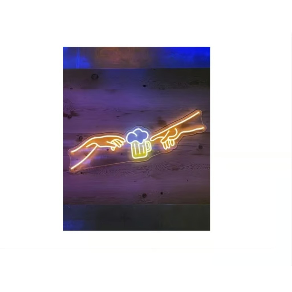 Led Neon Bar Meme Alto - 25cm Luminoso | Shopee Brasil