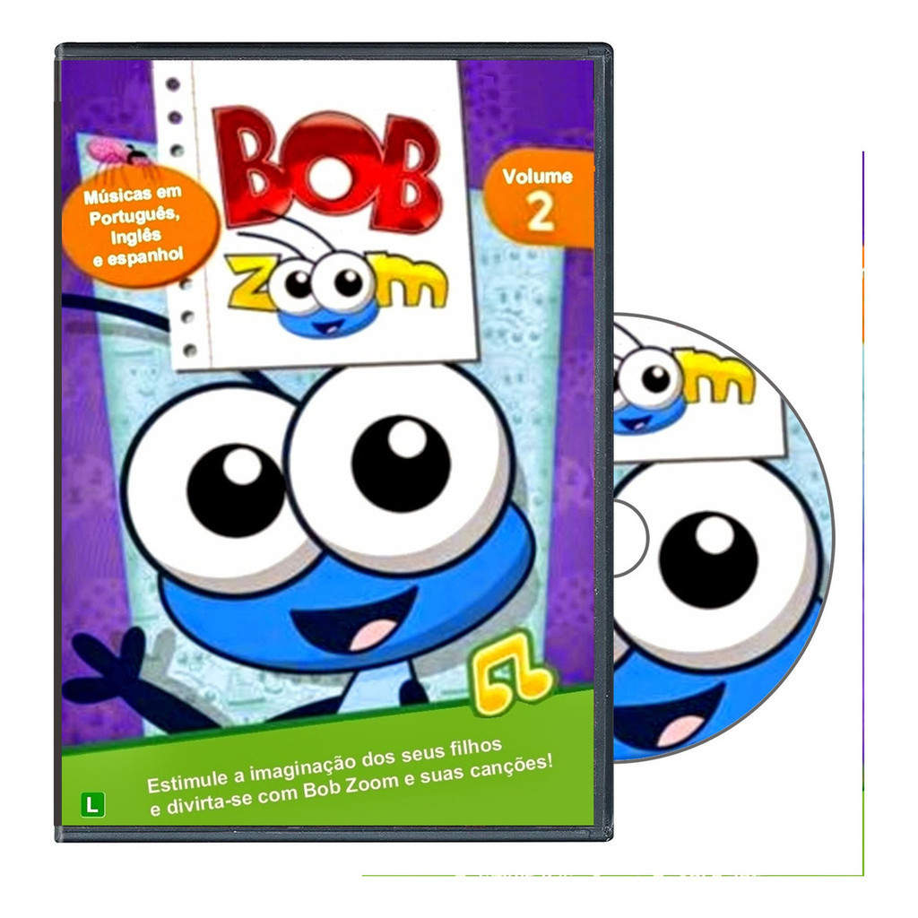 Dvd Bob Zoom Volume 2 | Shopee Brasil
