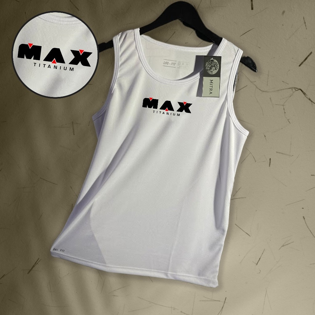 Regata Dry-Fit Masculina - Max Titanium - Academia Corrida Crossfit ...