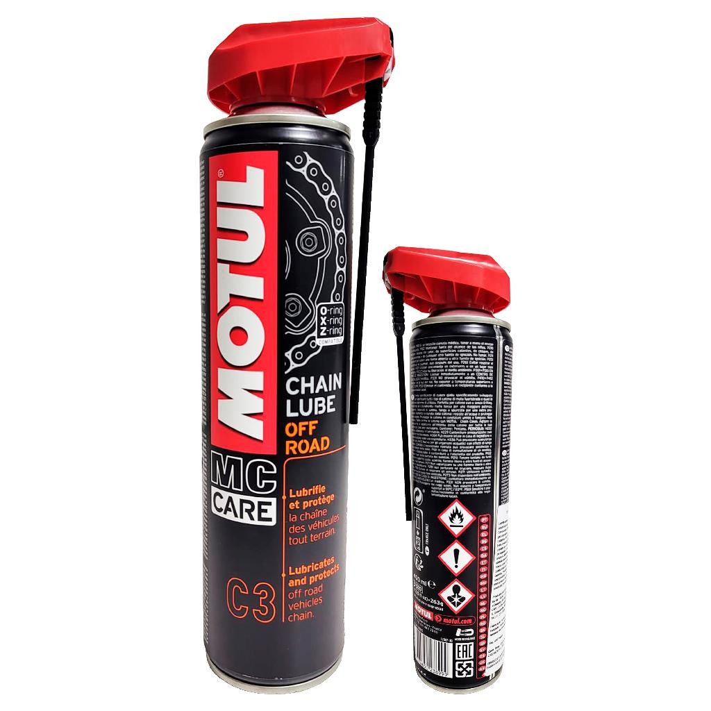 Motul C3 Chain Lube Off Road 400 ML | Shopee Brasil