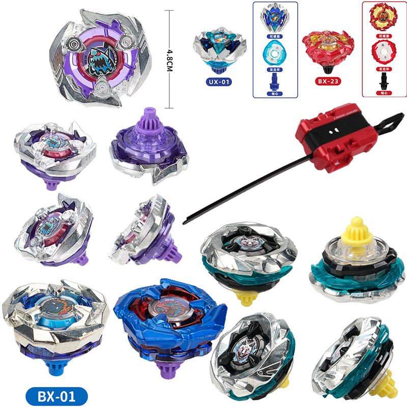 Beyblade X Conjunto Completo De Metal Burst Launcher Toys Gift Spinning ...