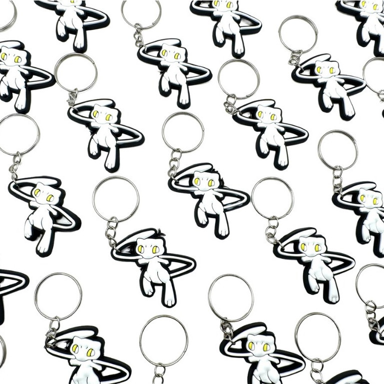 Pokemon Mew Keychain 10un Emborrachado Mimo Pokemons Mimo | Shopee Brasil