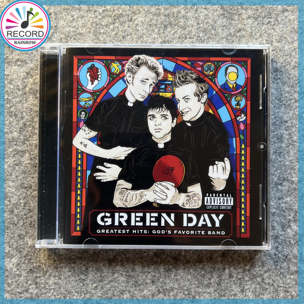 Original Green Day Greatest Hits: God's Favorite Band CD Album [Lacrado ...