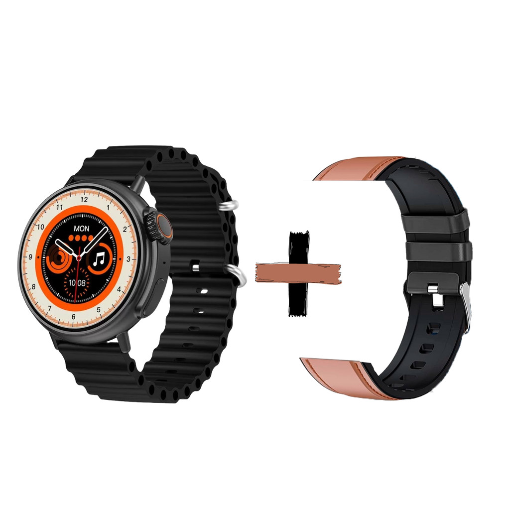 Smartwatch S9 Ultra Pro Redondo 49mm NFC Chamadas Notificações | Shopee ...