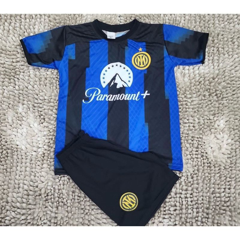 NOVA Conjunto Infantil do Time do Inter de Milão Azul 2024/25 + ENVIO ...