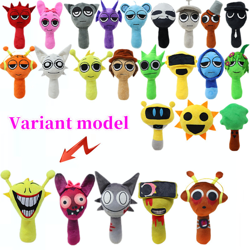 Sprunki Pelúcia , Incredibox Oren Brud Cinza Tunner Divertido Bot Wenda ...