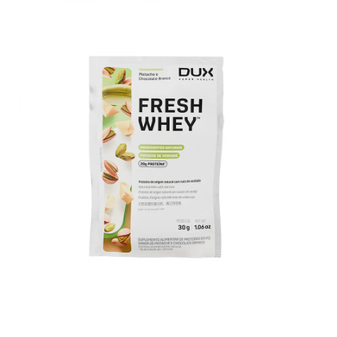 Fresh Whey Sachê (29g) - Sabor: Pistache c/ Chocolate Branco | Shopee ...